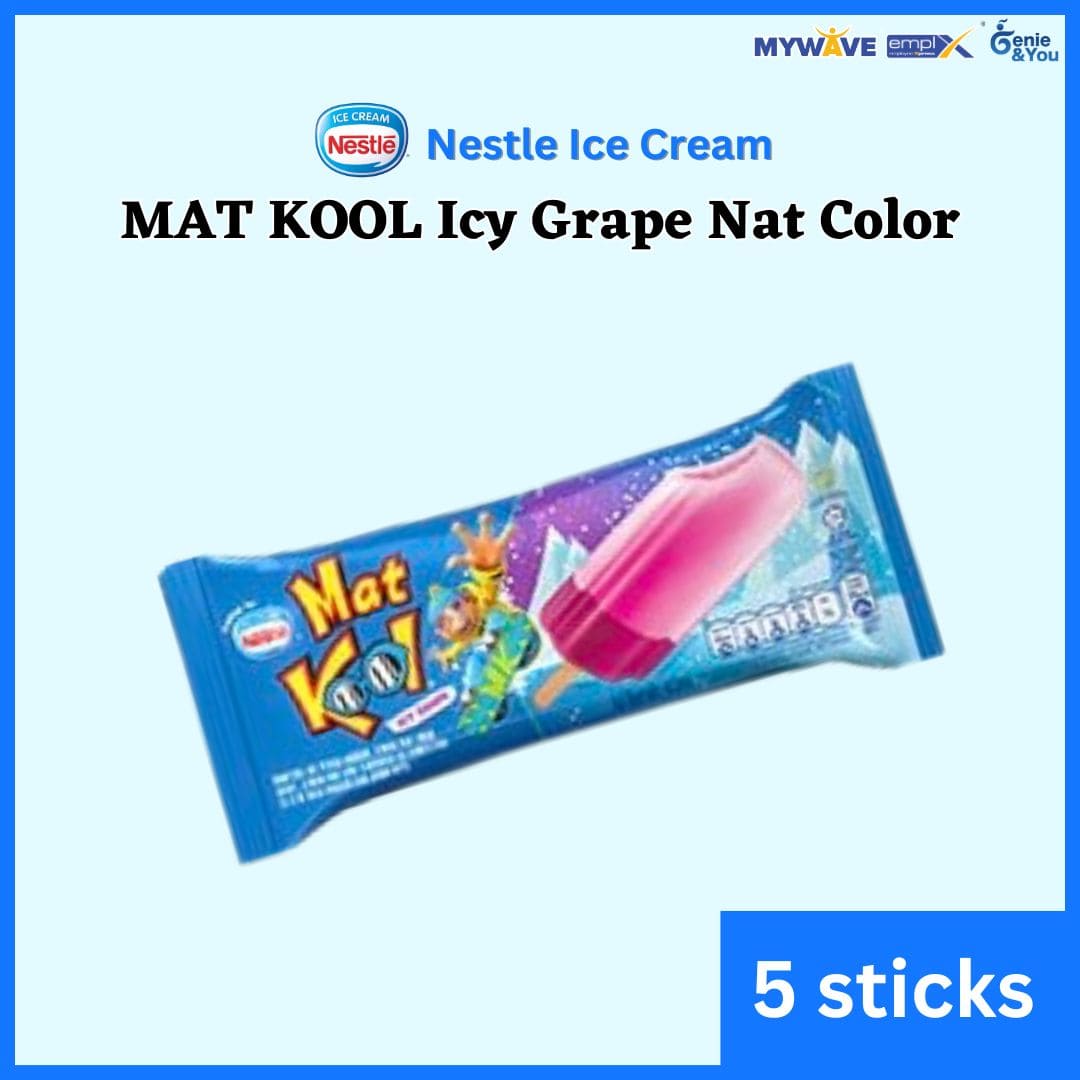 MAT KOOL Icy Grape Nat Color (5 Sticks) - Genie & You